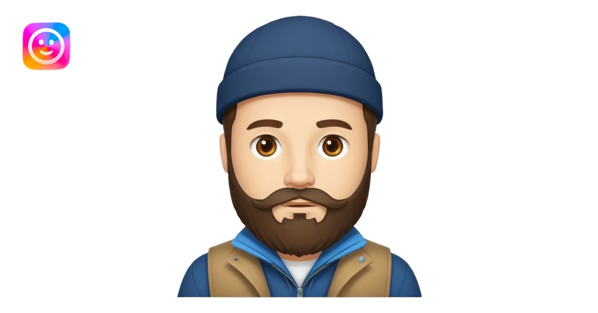 cübbe giyen takkeli sakallı bir insan emojisi emoji | AI Emoji Generator
