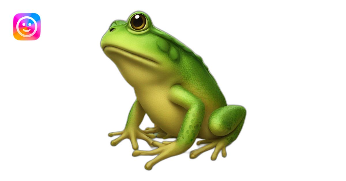 Sapo emoji | AI Emoji Generator