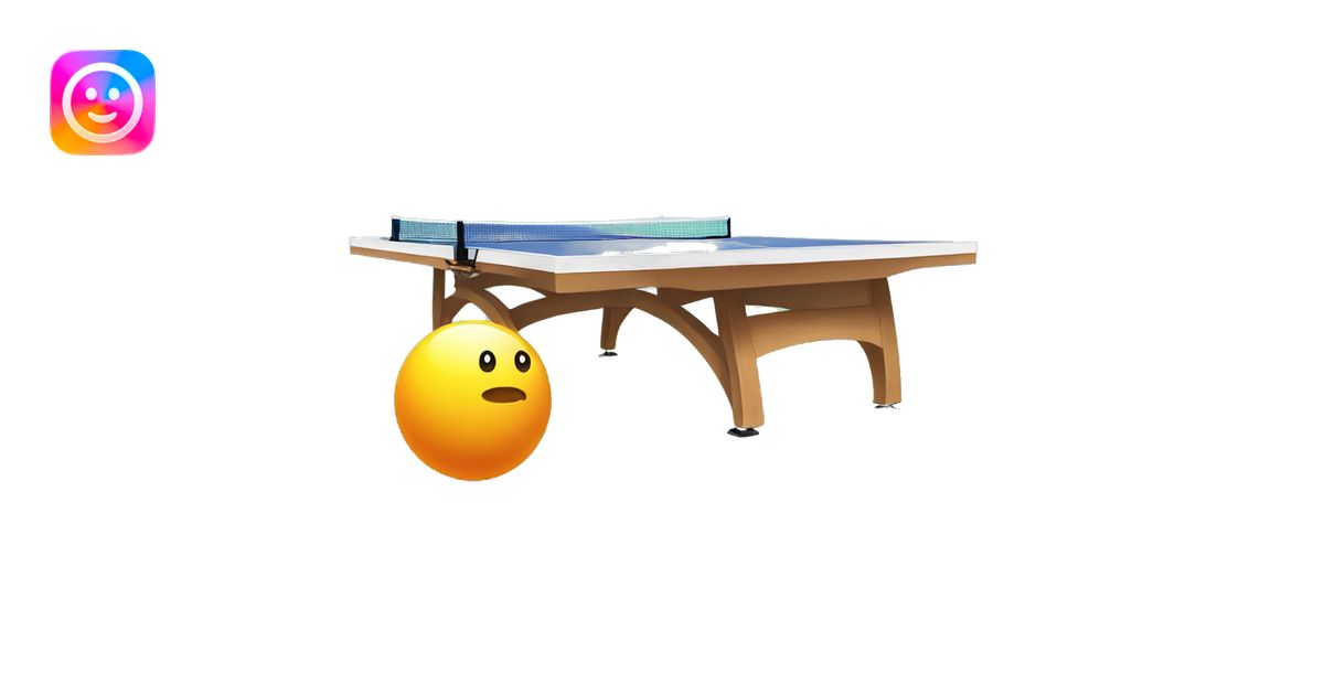 ping pong emoji | AI Emoji Generator