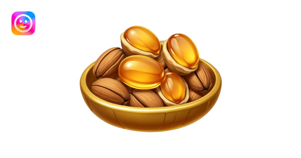 nuts with honey emoji | AI Emoji Generator