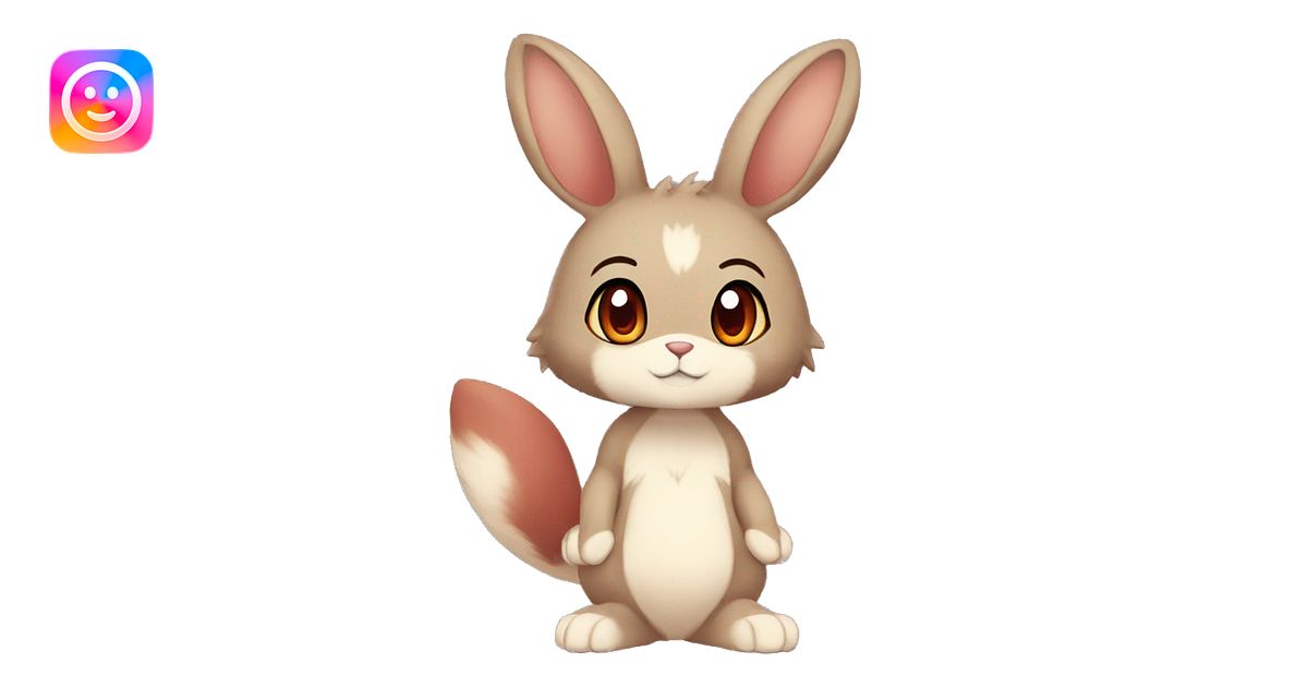 Cute, Chibi, Kemono-style, Anthro, Fur-Sona, Dark-Brown, Normal-type ...