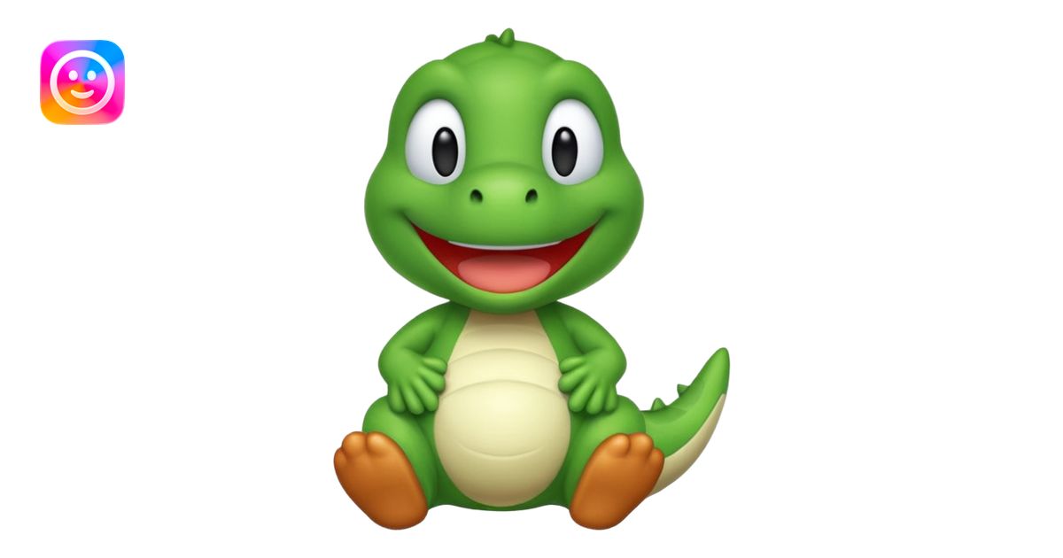 Yoshi emoji | AI Emoji Generator