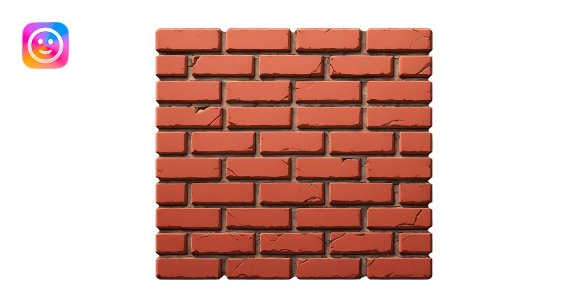 Brick wall: emoji | AI Emoji Generator