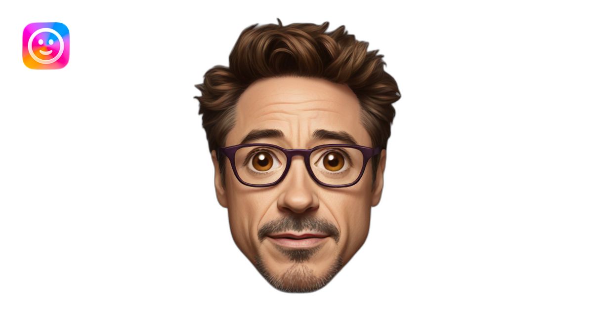robert downey jr emoji | AI Emoji Generator