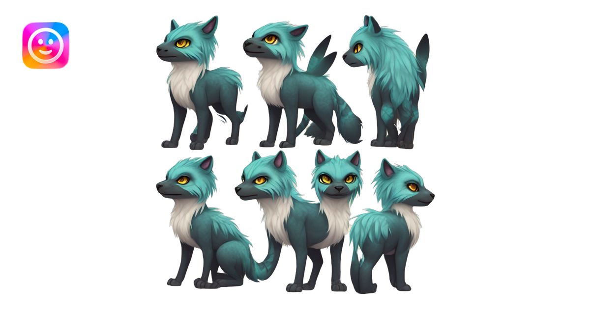 cute Kawaii edgy fantasy animal fursona Fionbri creature by griffsnuff ...