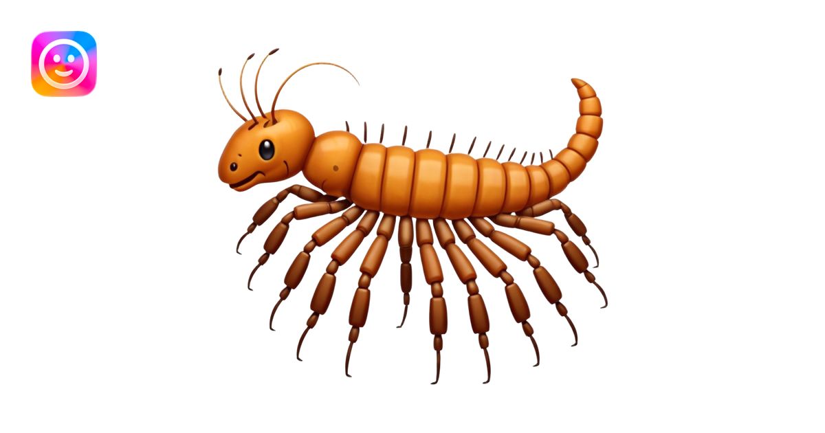 Centipede emoji | AI Emoji Generator