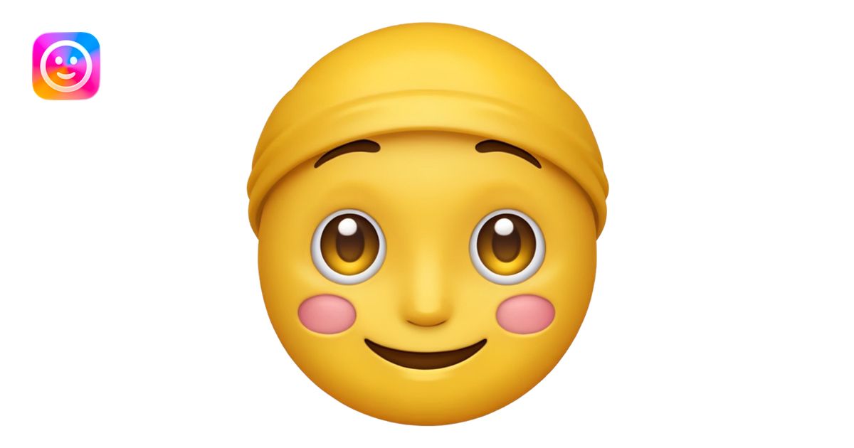 regular yellow emoji with a sigma face emoji | AI Emoji Generator