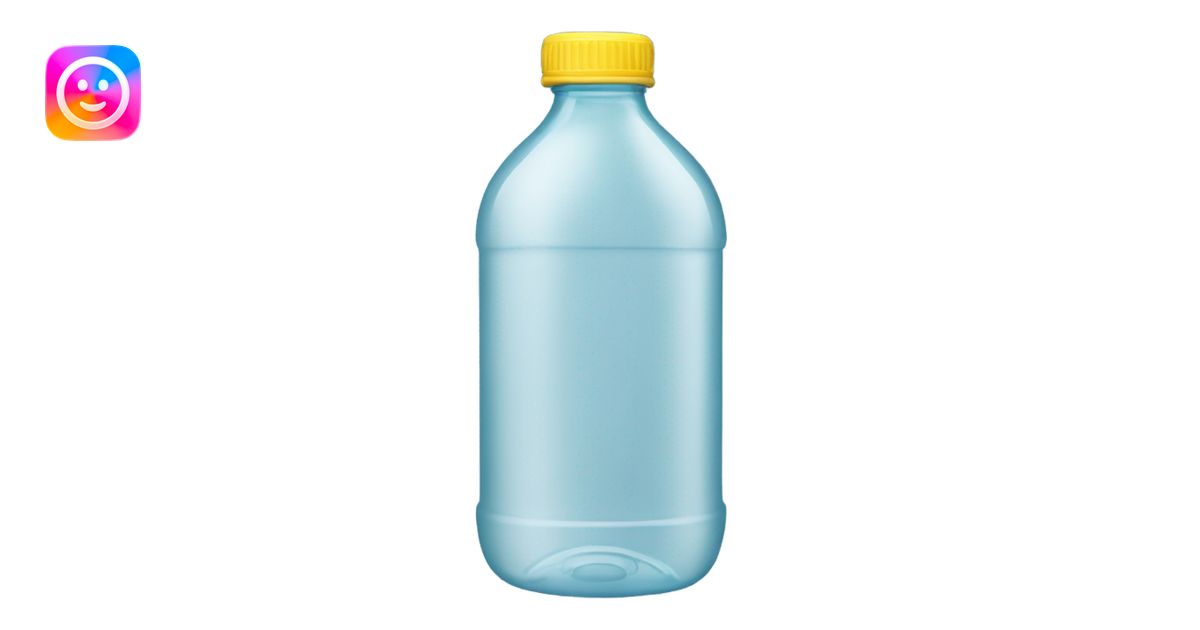 empty plastic bottle emoji | AI Emoji Generator