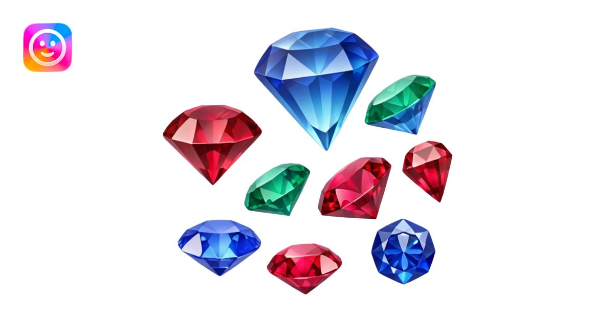 E JEWELS BROKEN emoji | AI Emoji Generator