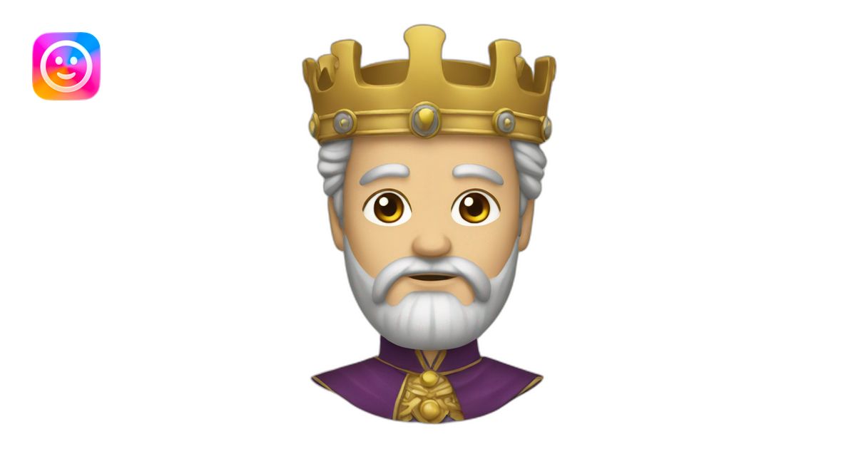 Emperor emoji | AI Emoji Generator