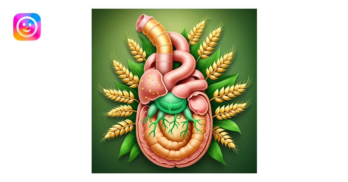 Human digestive system with esophagus, stomach, intestines, and colon ...
