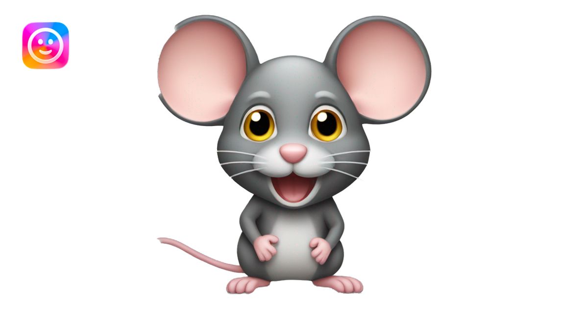 a mouse that slips emoji | AI Emoji Generator