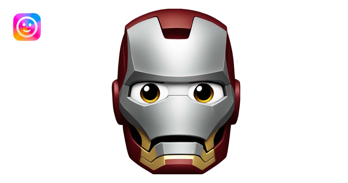 Iron man emoji | AI Emoji Generator