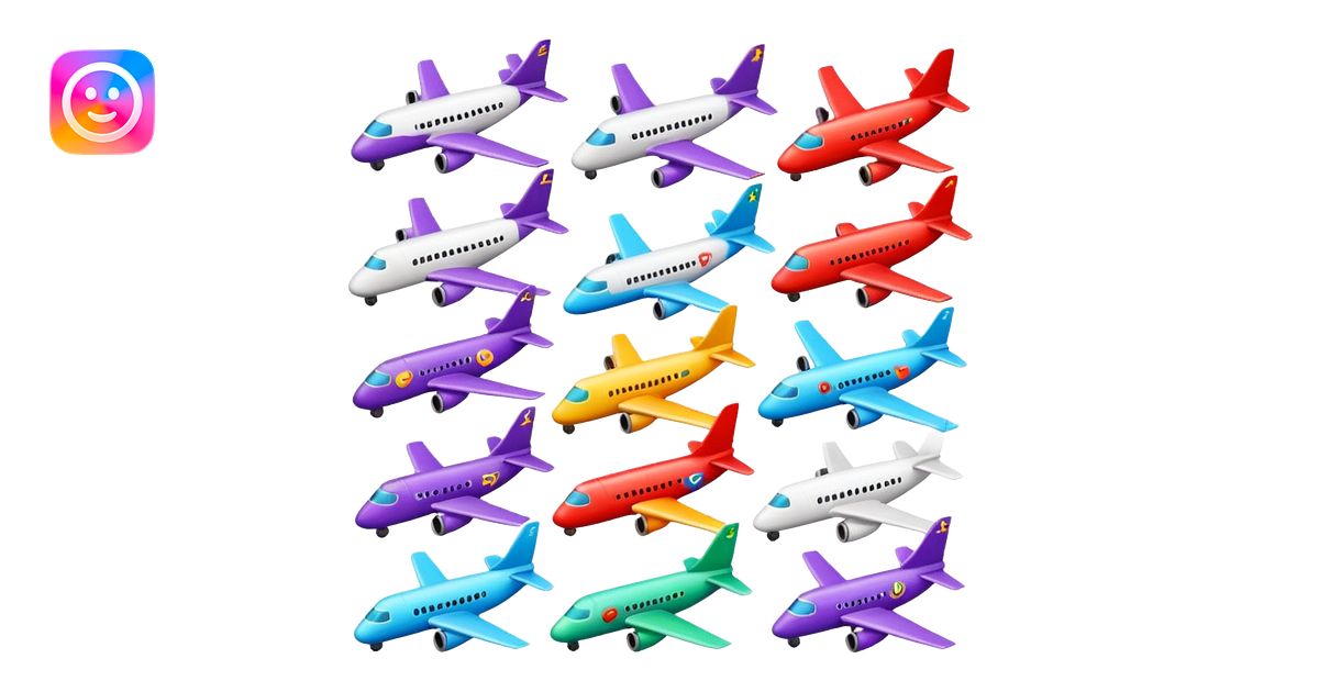Twitch channel emojis for an aviation themed discord emoji | AI Emoji ...
