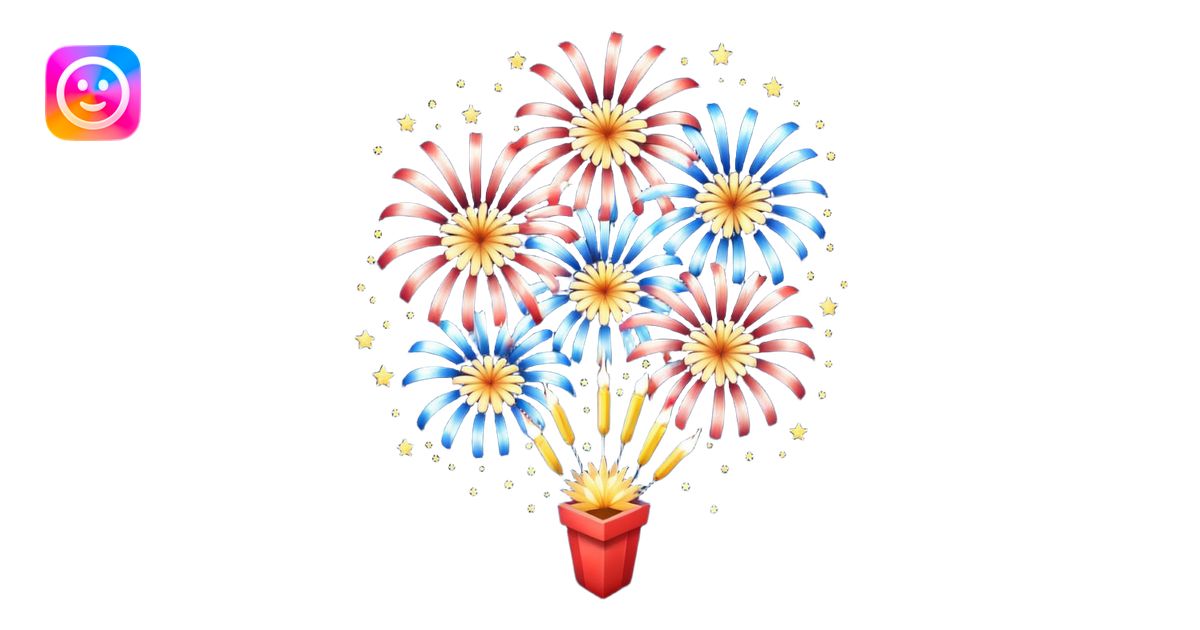 fireworks emoji | AI Emoji Generator