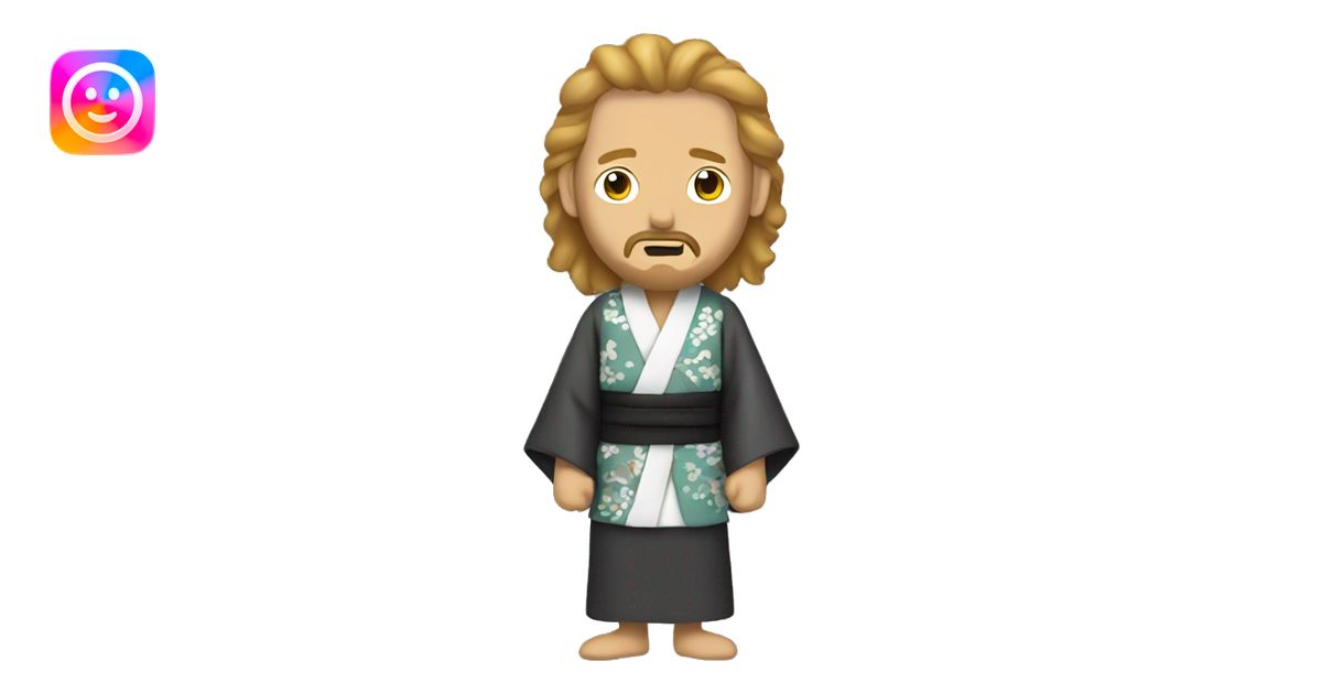 erlich bachman with his kimono emoji | AI Emoji Generator