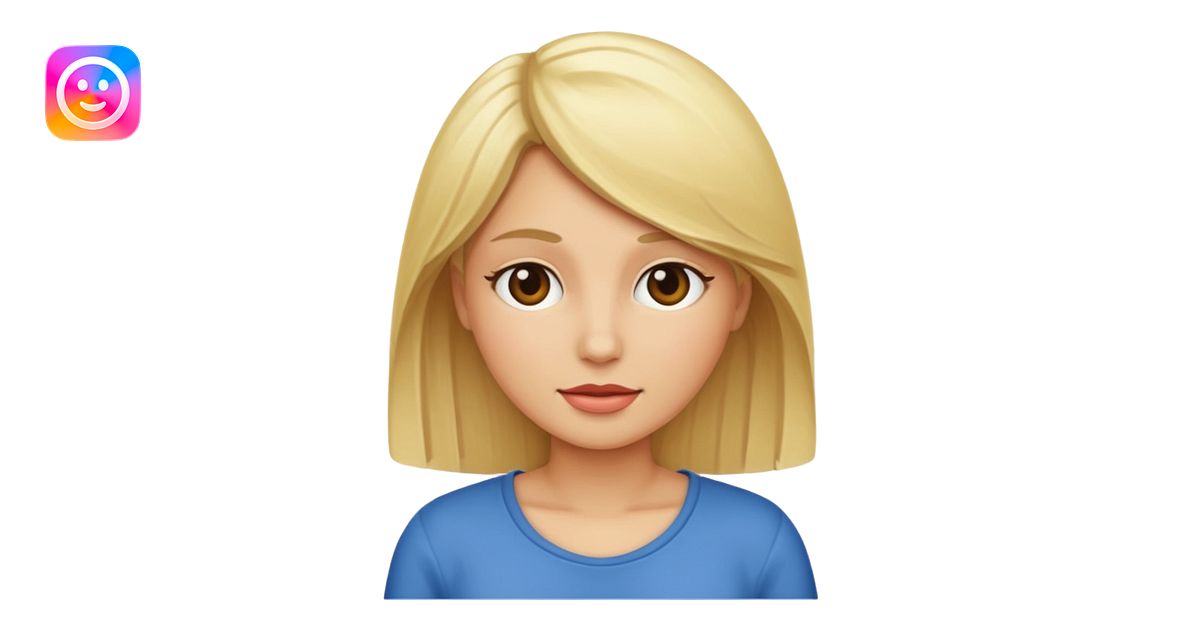 blond women emoji | AI Emoji Generator