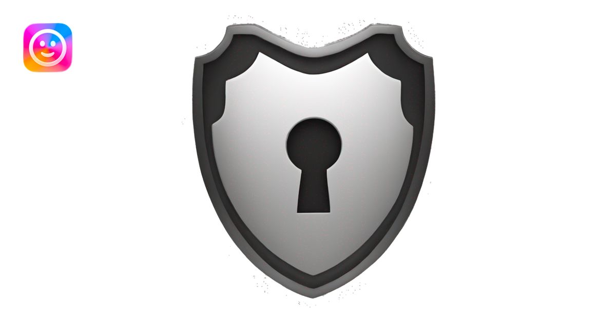 black-and-white lock emoji | AI Emoji Generator