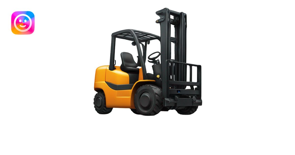 Forklift emoji | AI Emoji Generator