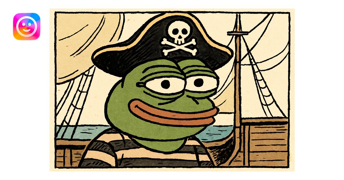 pirate ship meme | AI Emoji Generator