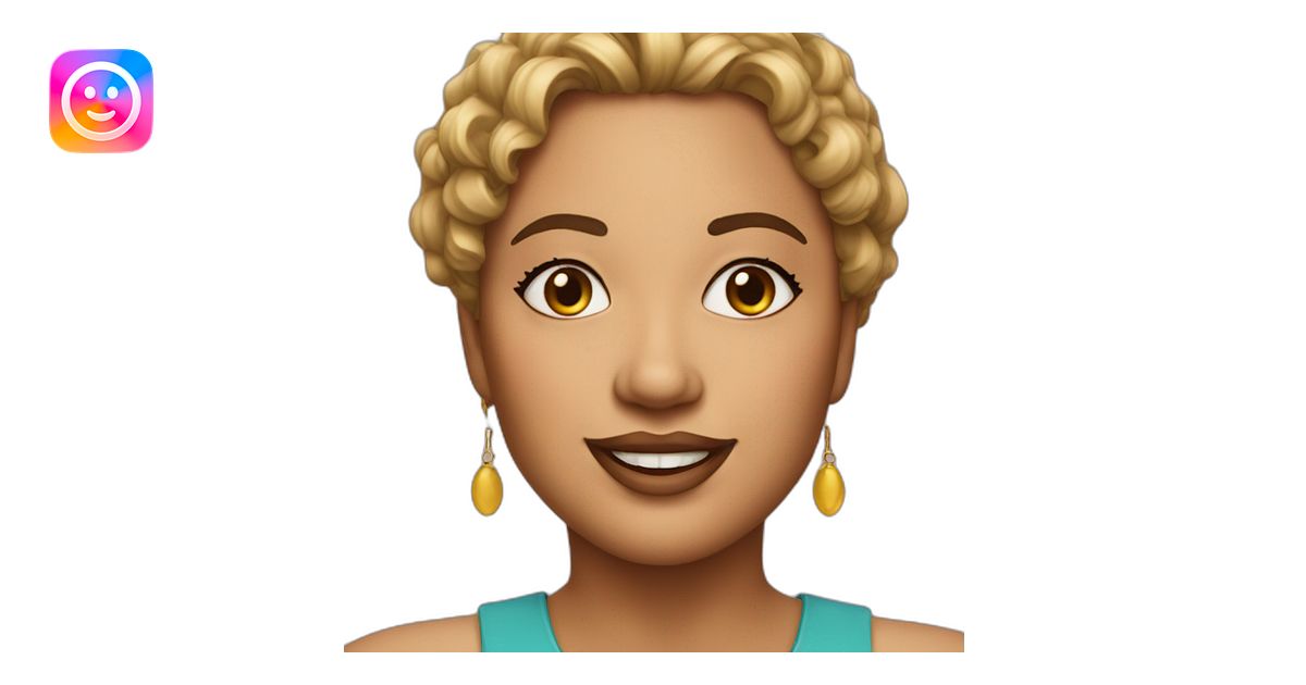 da'vine joy randolph actress portrait fat emoji | AI Emoji Generator
