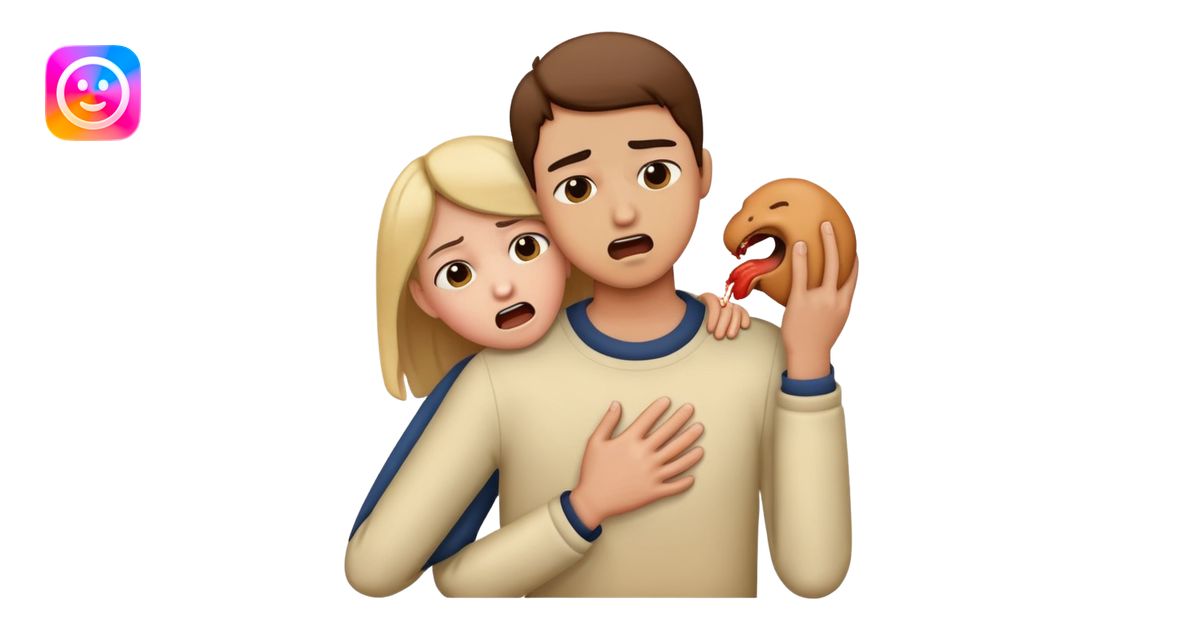 Choking someone out emoji | AI Emoji Generator