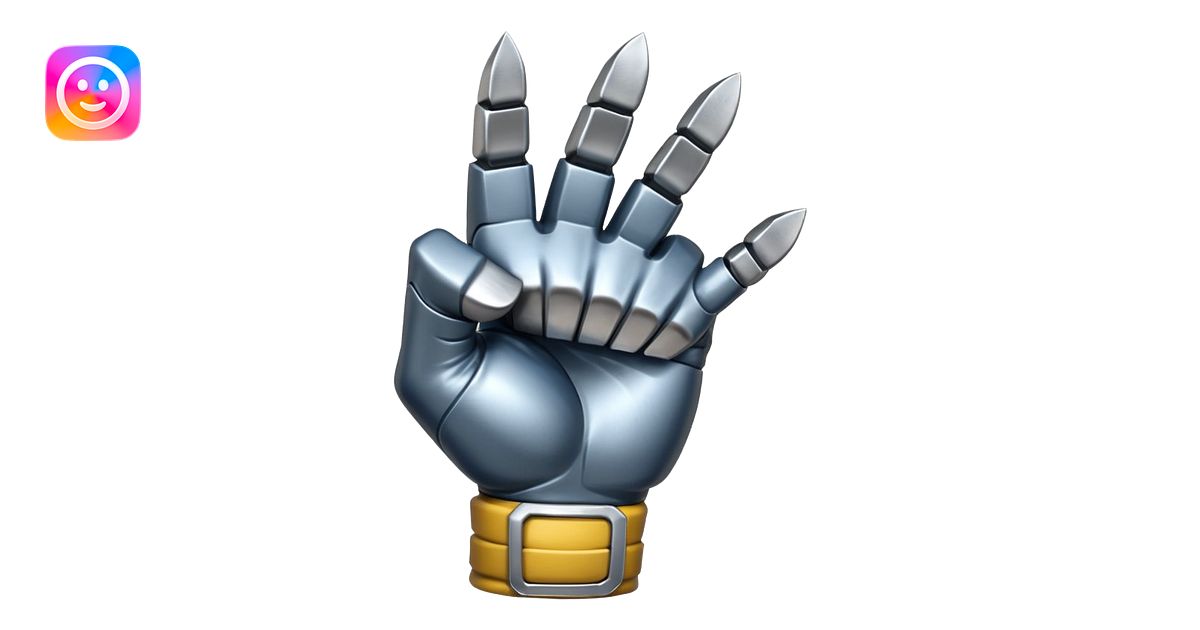 fist with wolverine claws emoji | AI Emoji Generator