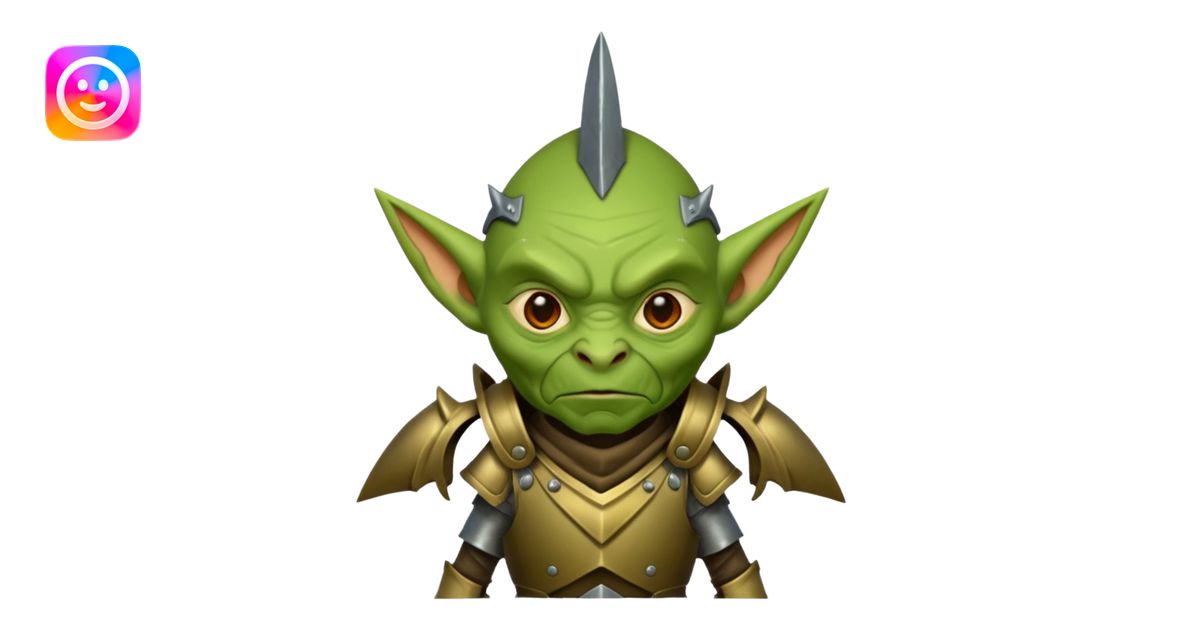 goblin emoji | AI Emoji Generator