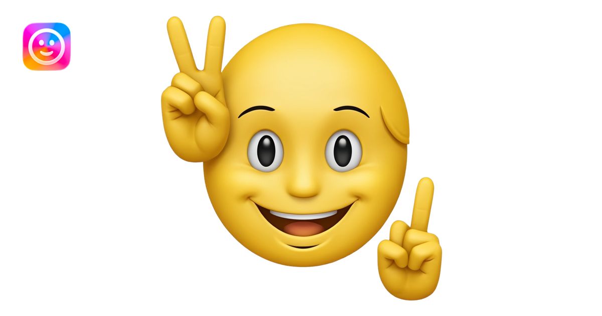 Smiley face doing the middle finger happily ☺️+🖕🖕 emoji | AI Emoji ...