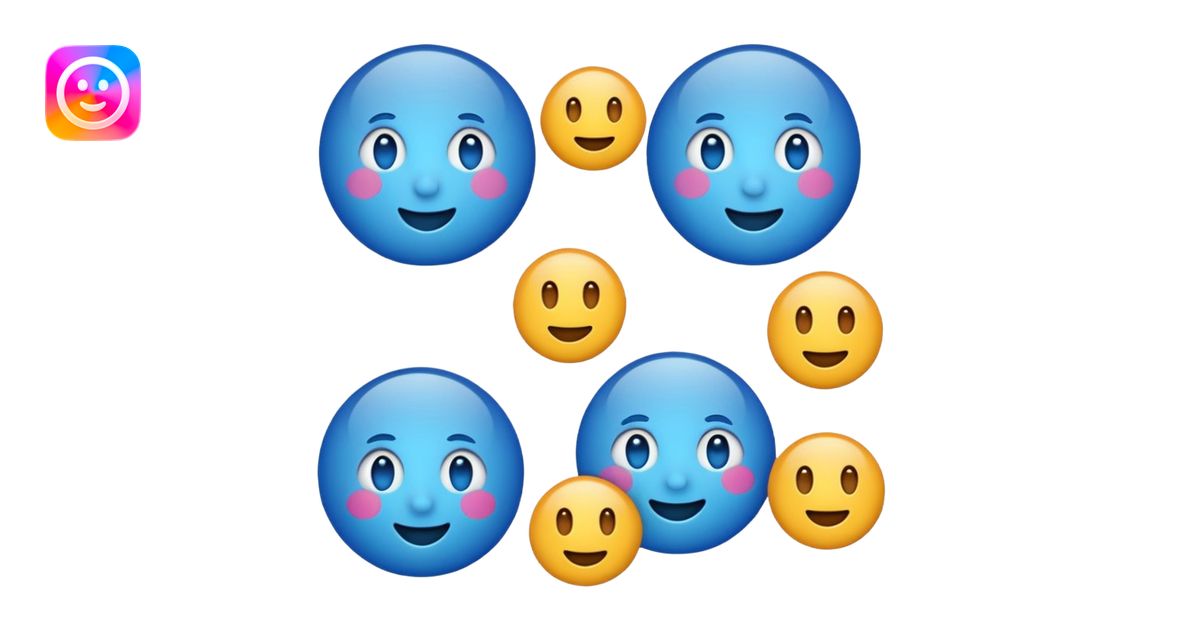 Blue's emojis emoji | AI Emoji Generator