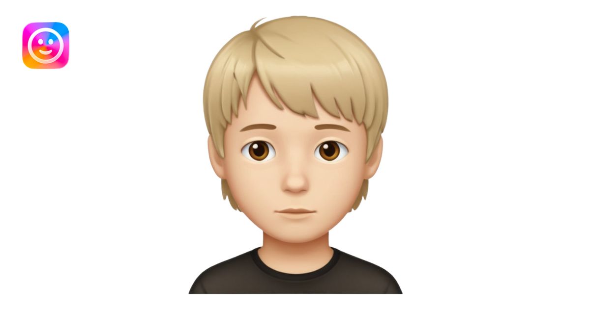 create a fringe haircut boy emoji | AI Emoji Generator