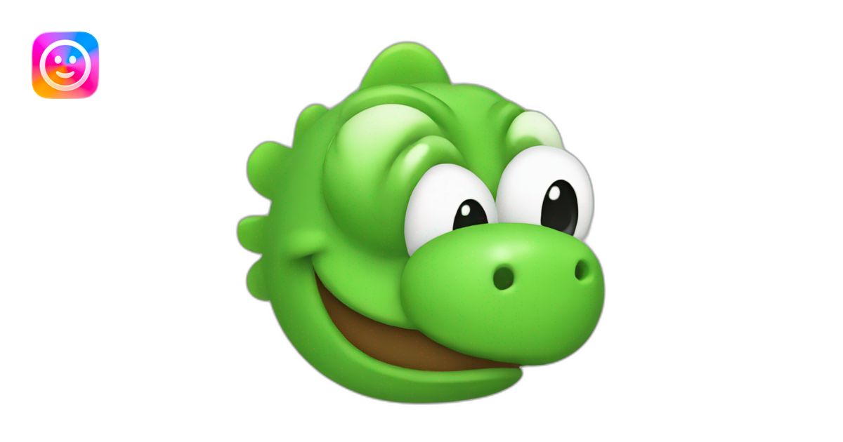 Little Yoshi emoji | AI Emoji Generator