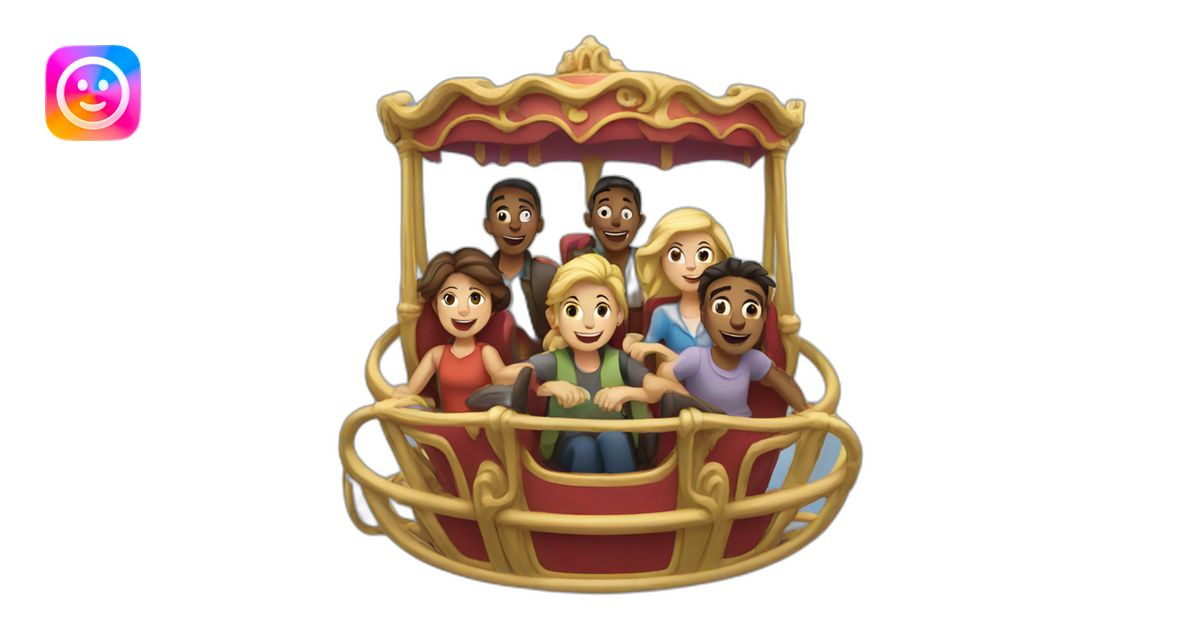 Disneyland ride emoji | AI Emoji Generator