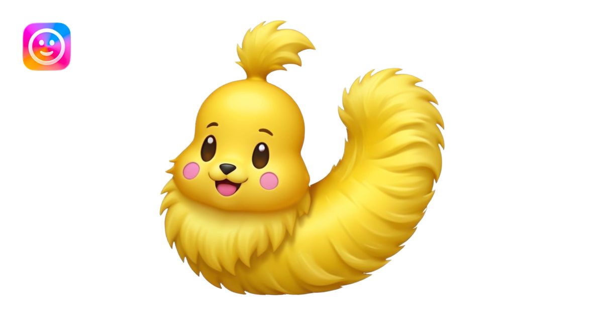 tails but inflated emoji emoji | AI Emoji Generator