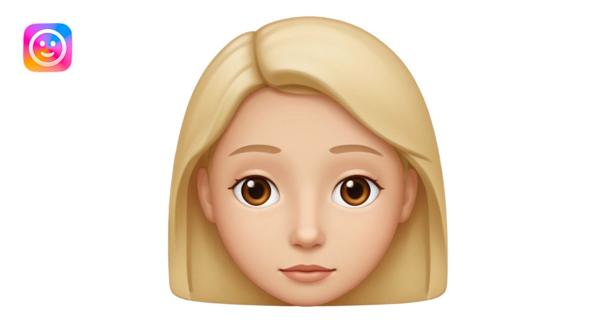no cheek circles and same size emoji | AI Emoji Generator