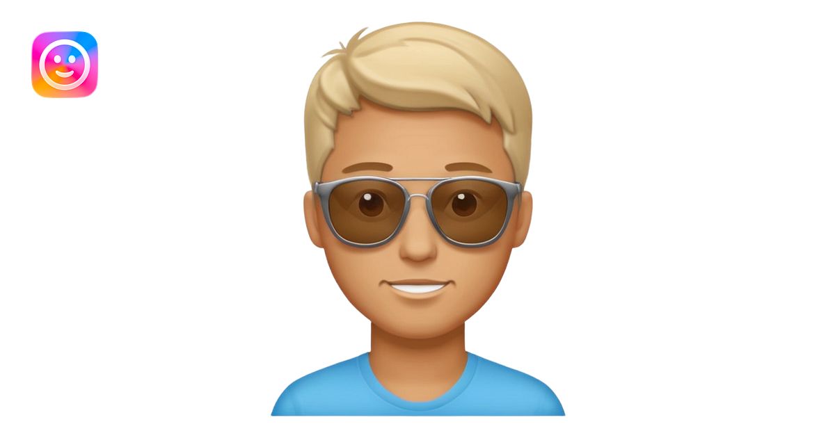 white male model wearing sunglasses full body emoji | AI Emoji Generator