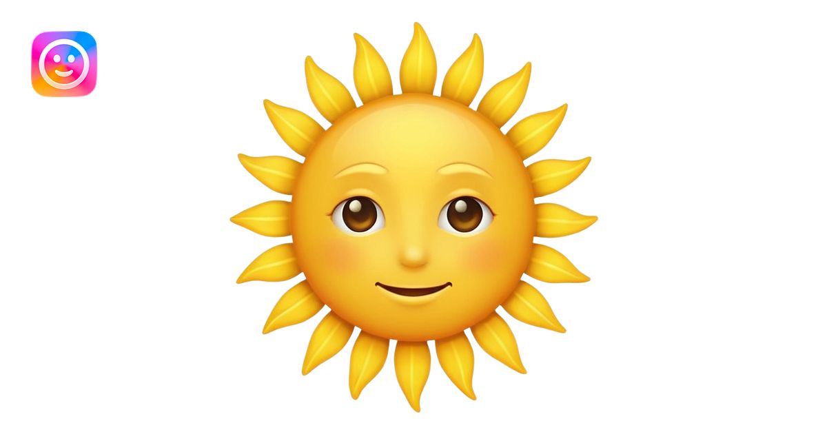 make a sun emoji | AI Emoji Generator