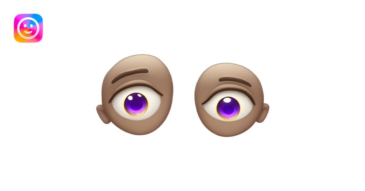 both eyes closed but the third eye opens with a purple pupil and ...