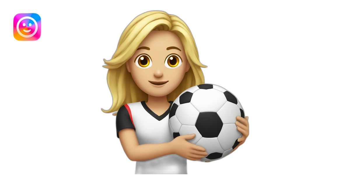 love-soccer emoji | AI Emoji Generator