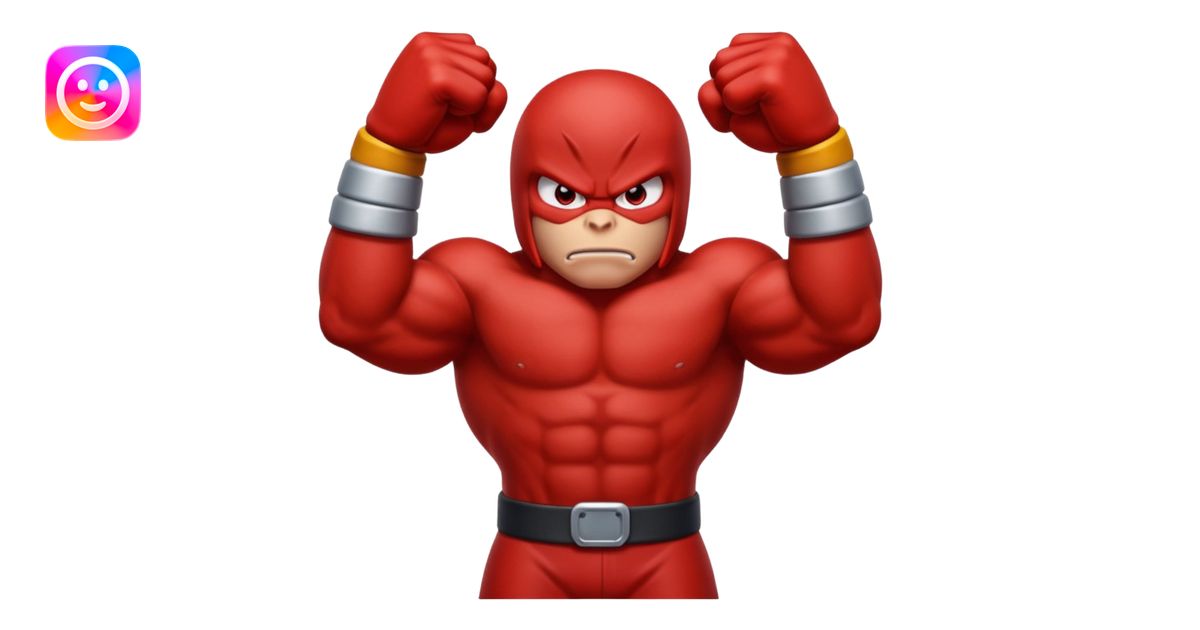 knuckels sonic emoji | AI Emoji Generator