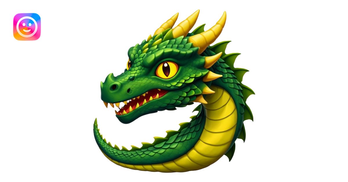 Cave Dragon emoji | AI Emoji Generator
