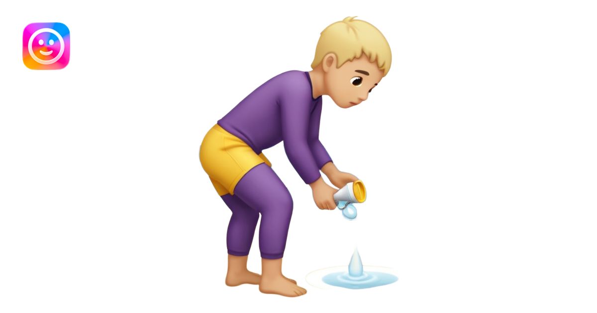 Jesus peeing on the beach emoji | AI Emoji Generator