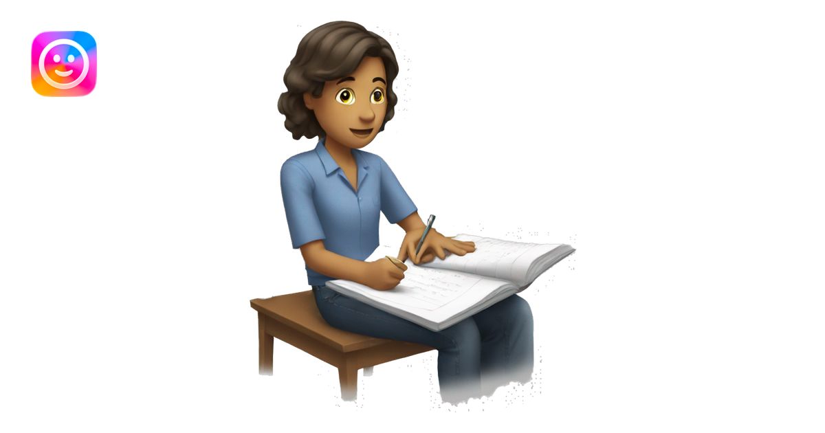 homework emoji | AI Emoji Generator
