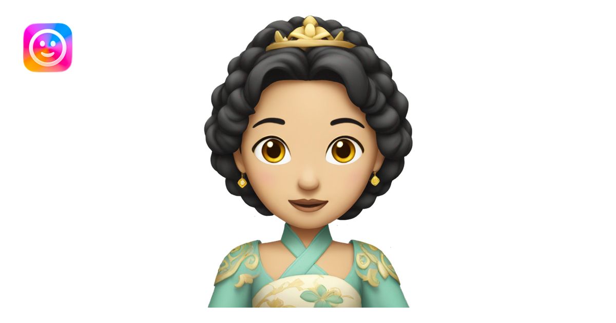 Asian Princess emoji | AI Emoji Generator