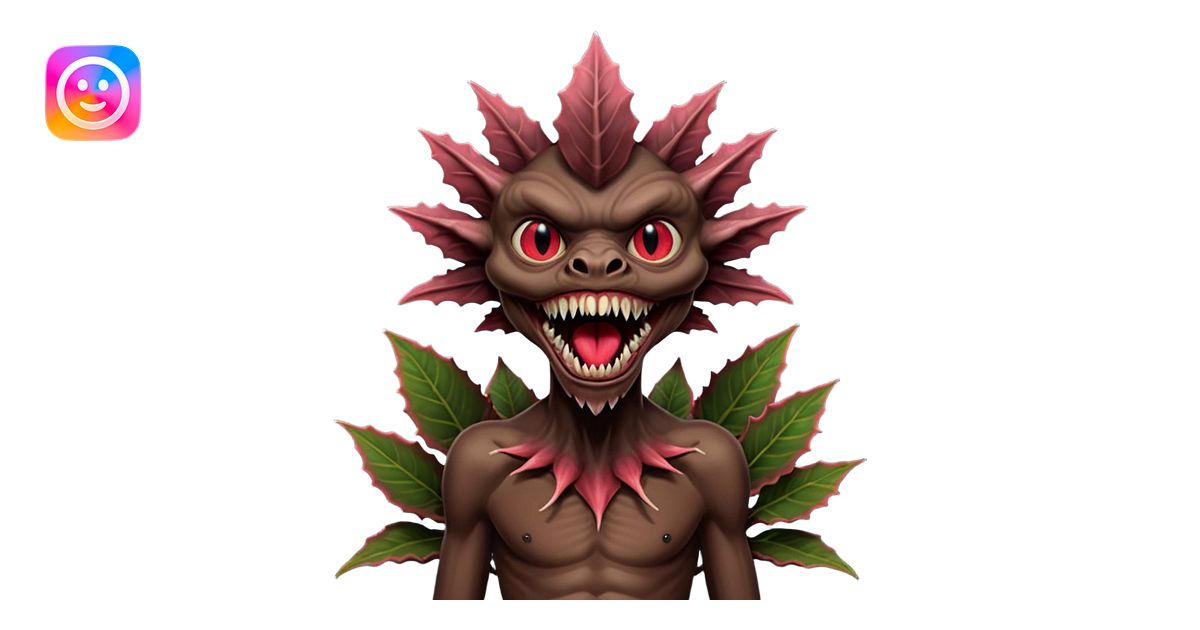 Demorgorgon de stanger things emoji | AI Emoji Generator