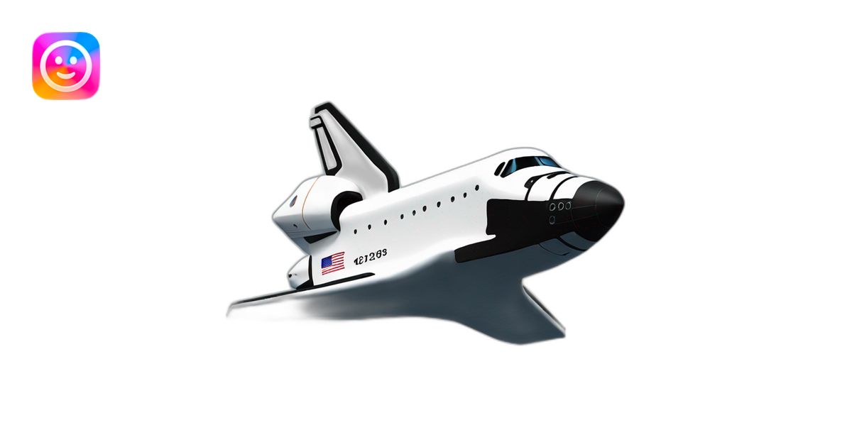 spacial shuttle emoji | AI Emoji Generator