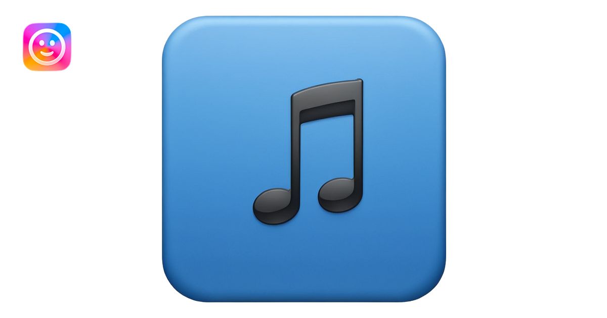 mac os icon music emoji | AI Emoji Generator