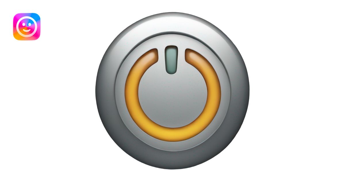 Power button emoji | AI Emoji Generator