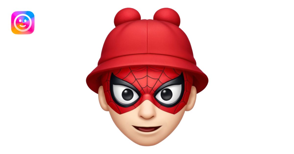 spider man - clown emoji | AI Emoji Generator