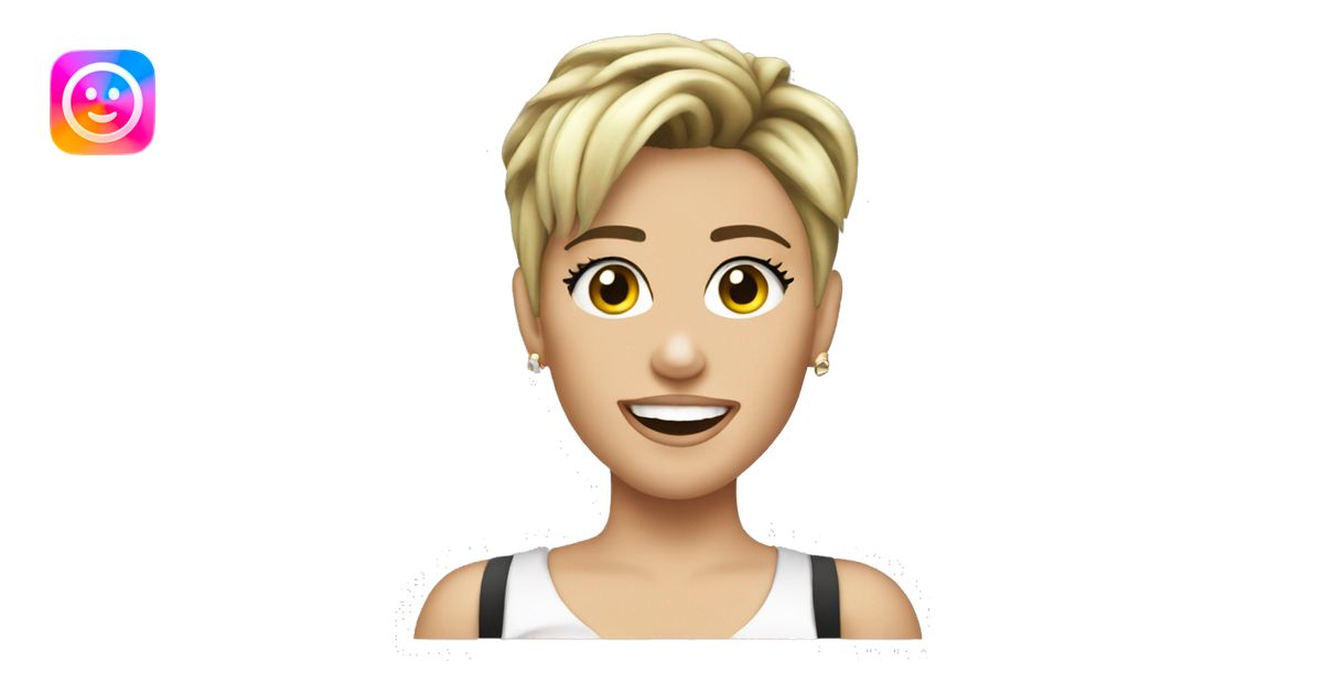 Miley Cyrus emoji | AI Emoji Generator